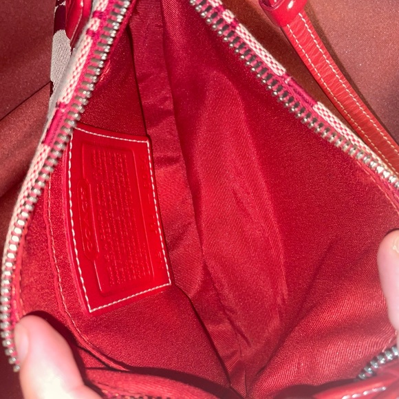 Coach | Bags | Mini Red Coach Bag | Poshmark